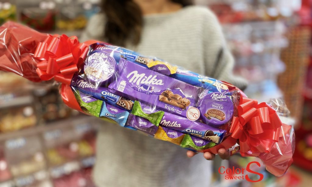 Mega caramelo chocolates Milka - Colorssweets